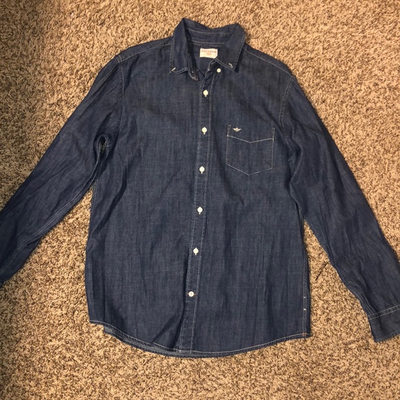 Dockers | Shirts | Mens Denim Button Up | Poshmark